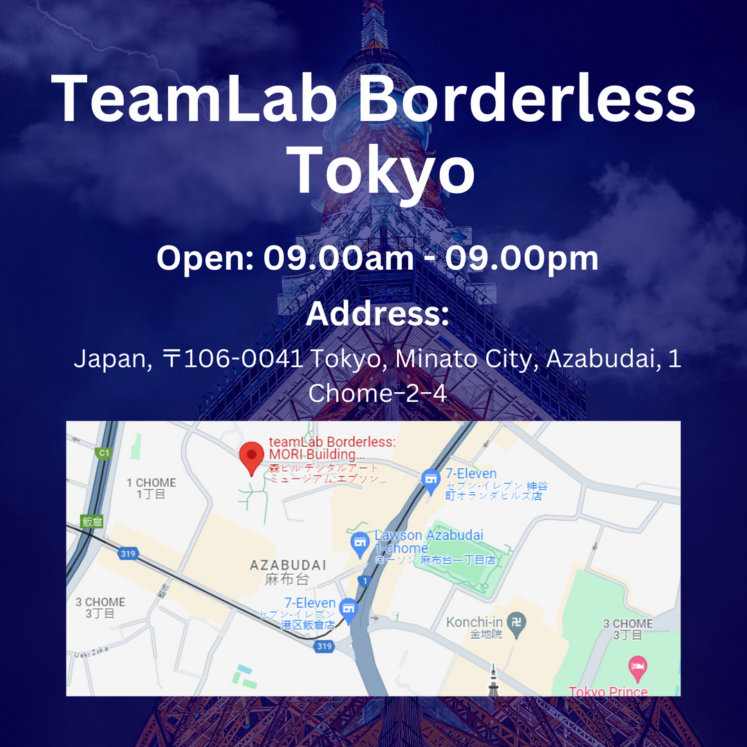 TeamLab Borderless Tokyo – Reserve-Japan